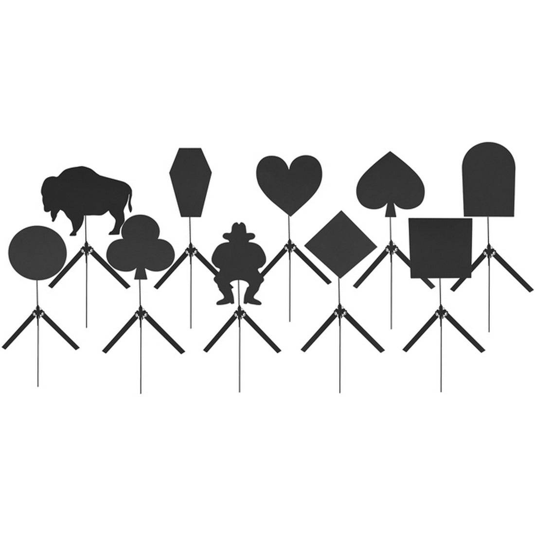 Action Target's Cowboy Shooting Target Spade - 18" x 18" | Shooting ...