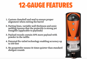 BYRNA 12-GAUGE LESS-LETHAL SHOTGUN ROUND - 10 CT | Security Pro USA